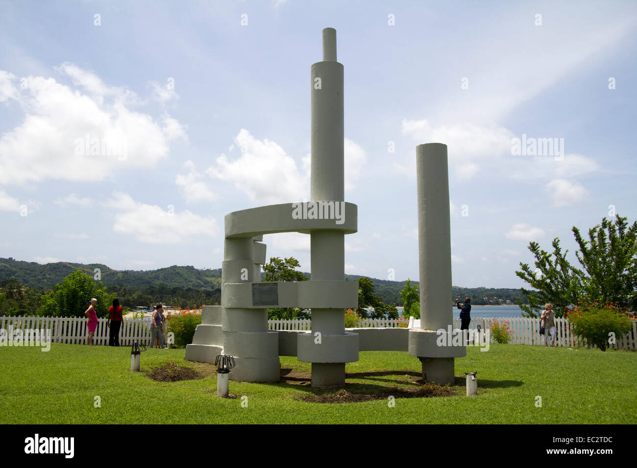 Courland Monument, Trinidad and Tobago, Caribbean Stock Photo - Alamy