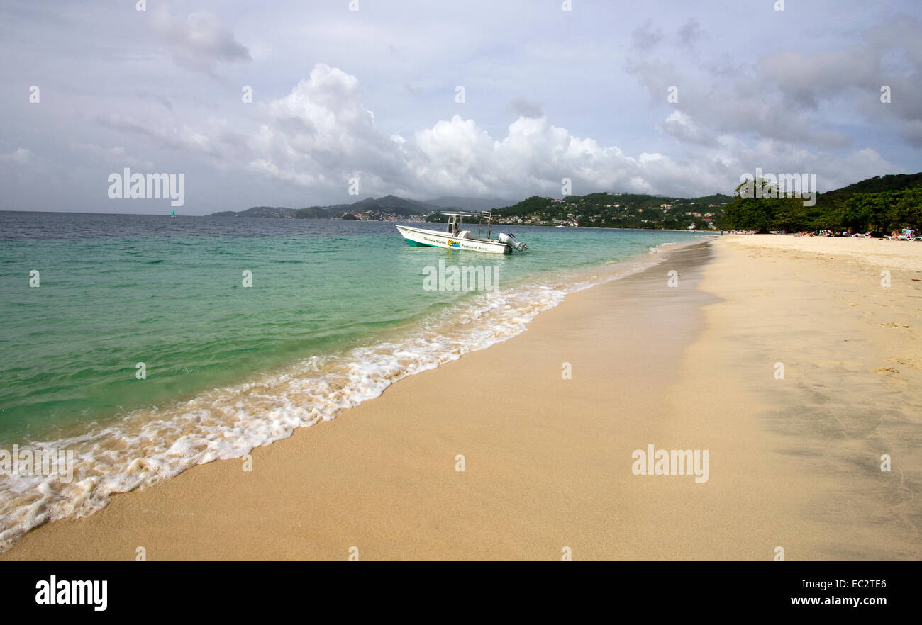 Grand Anse Beach, Grenada, Caribbean Stock Photo - Alamy