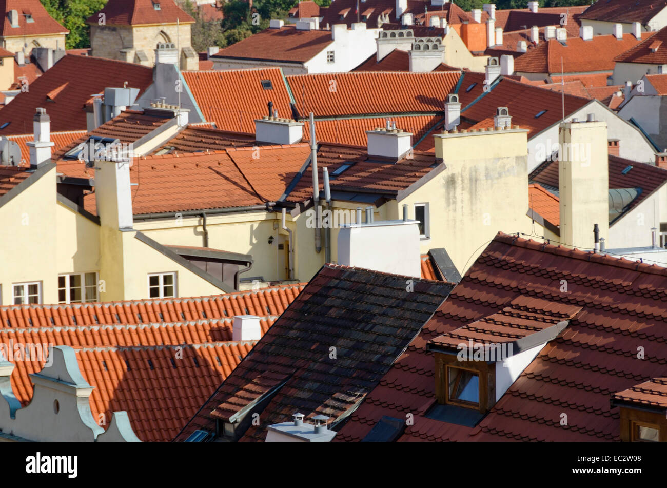 Roofs of prague hi-res stock photography and images - Alamy