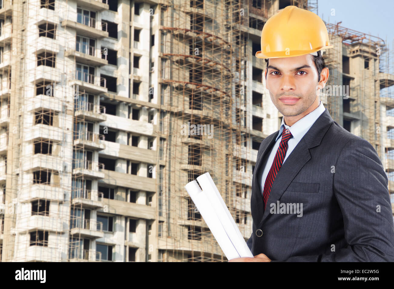 indian Architect man Stock Photo - Alamy