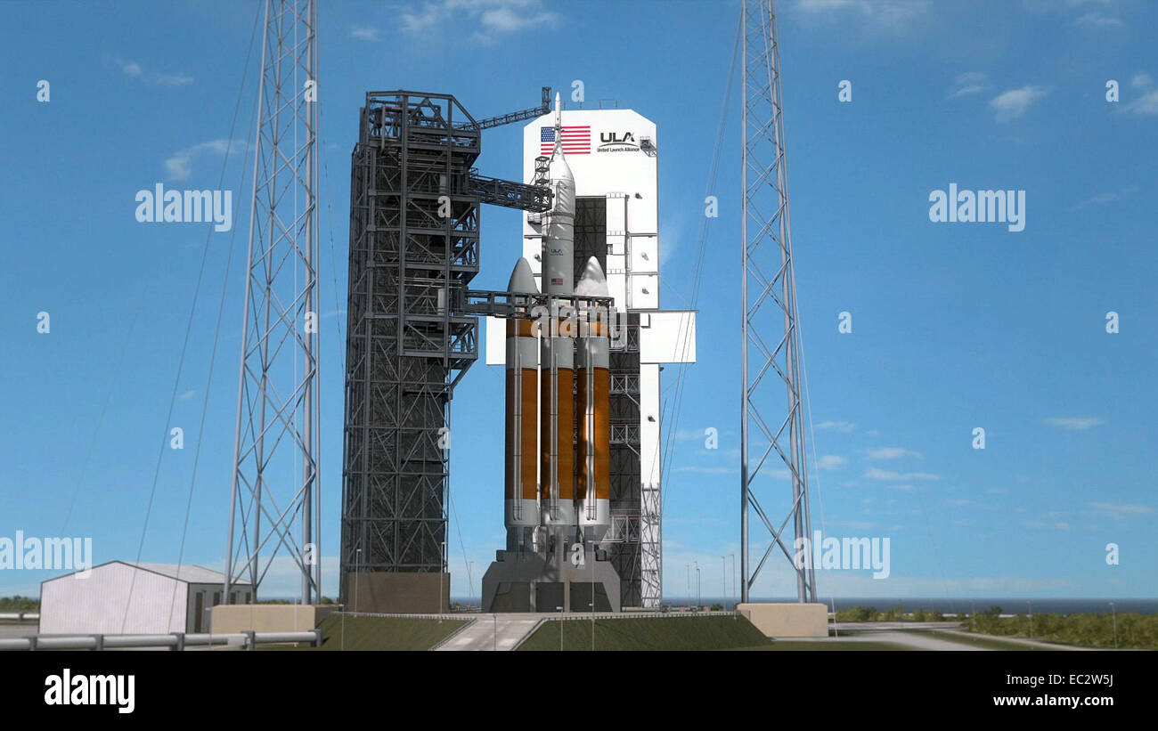 NASA’s Orion spacecraft, launched by the Delta IV rocket, is designed ...