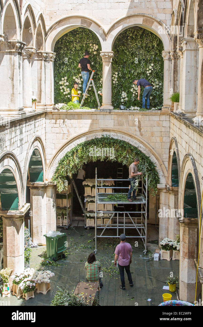 Fabiola Beracasa and Jason Beckman wedding preparations at Dubrovnik ...