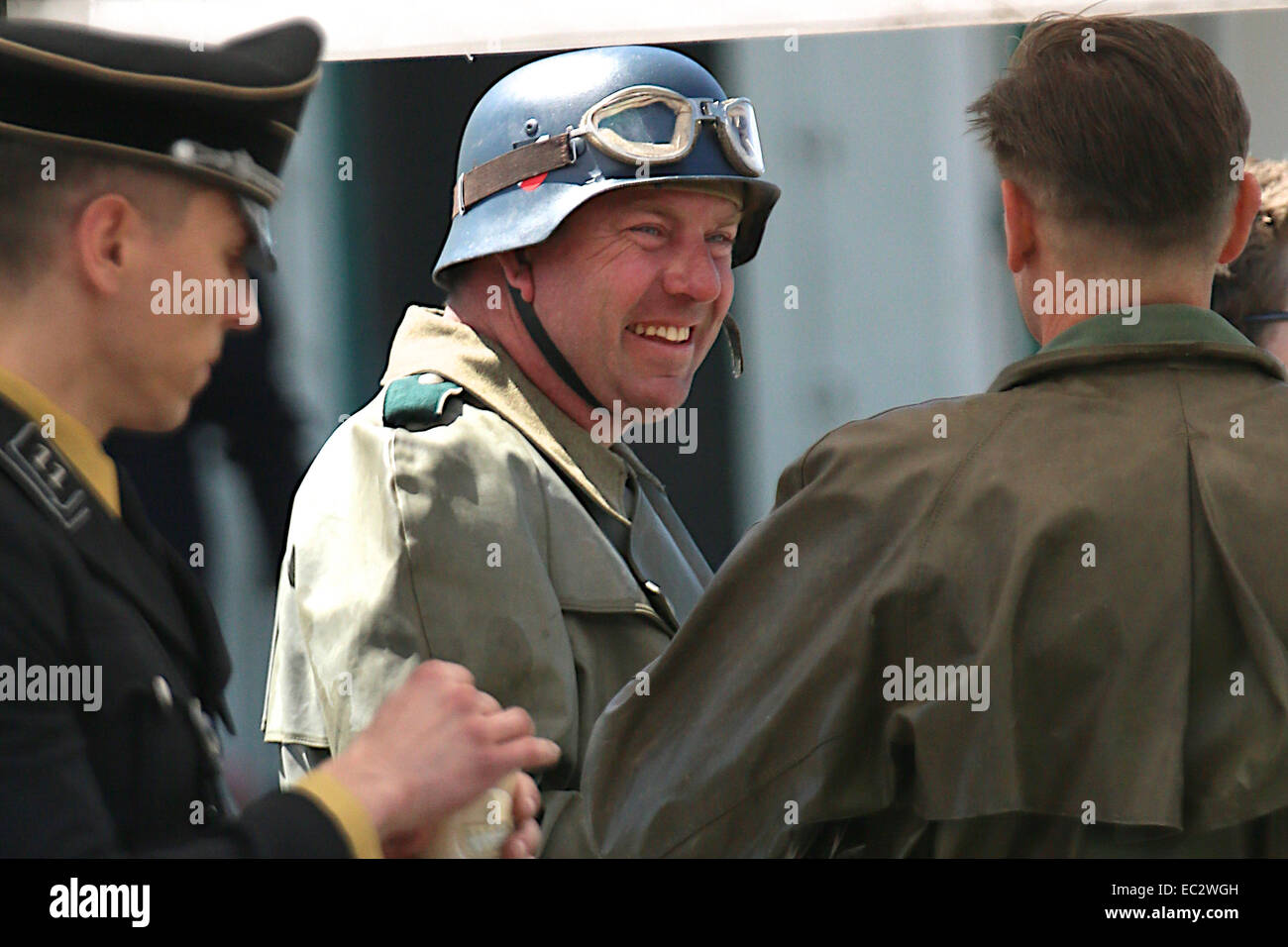 Filming of drama 'Woman in Gold' at Shoreham on Sea airport. The drama ...
