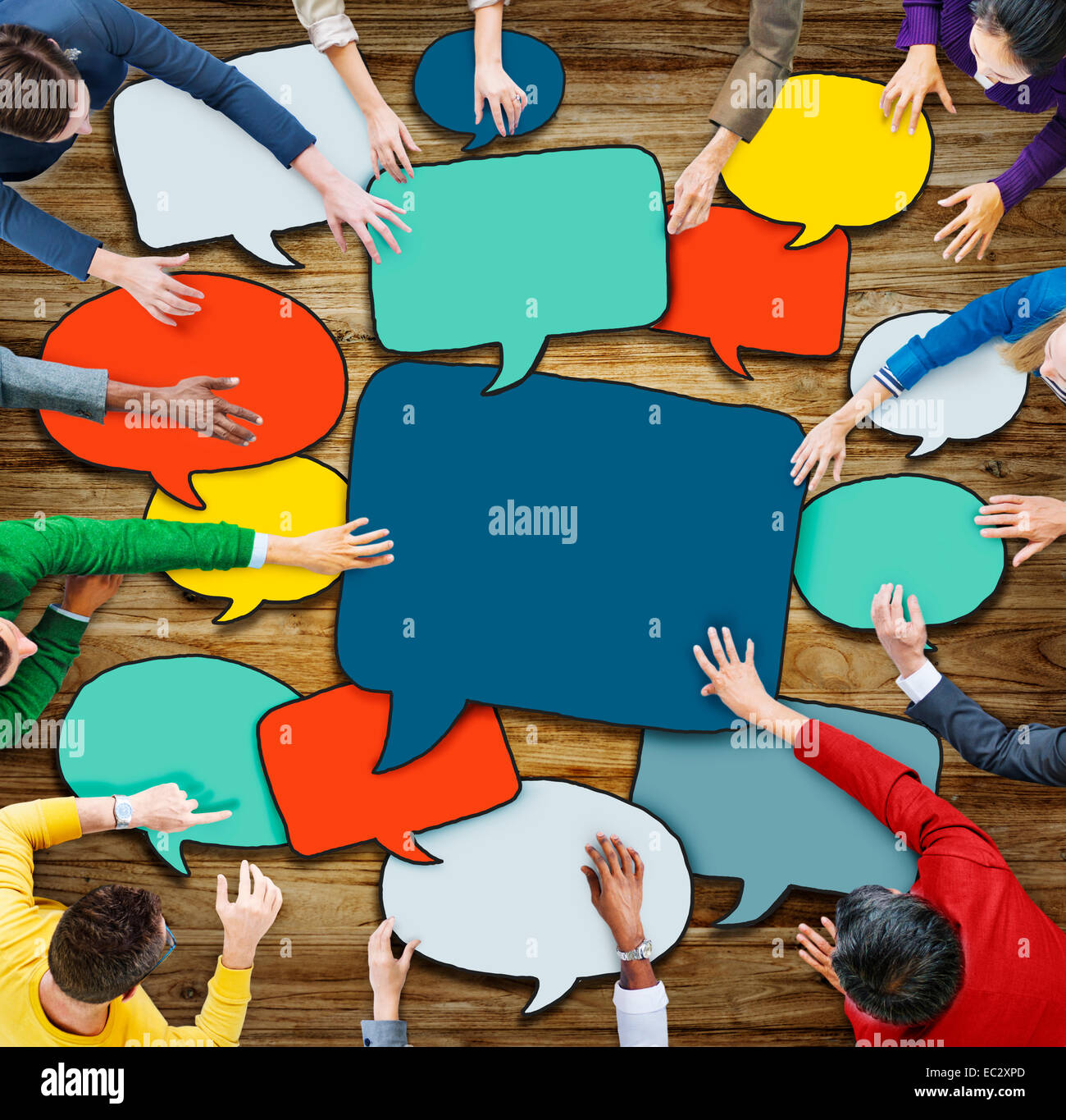 Speech young people hi-res stock photography and images - Alamy