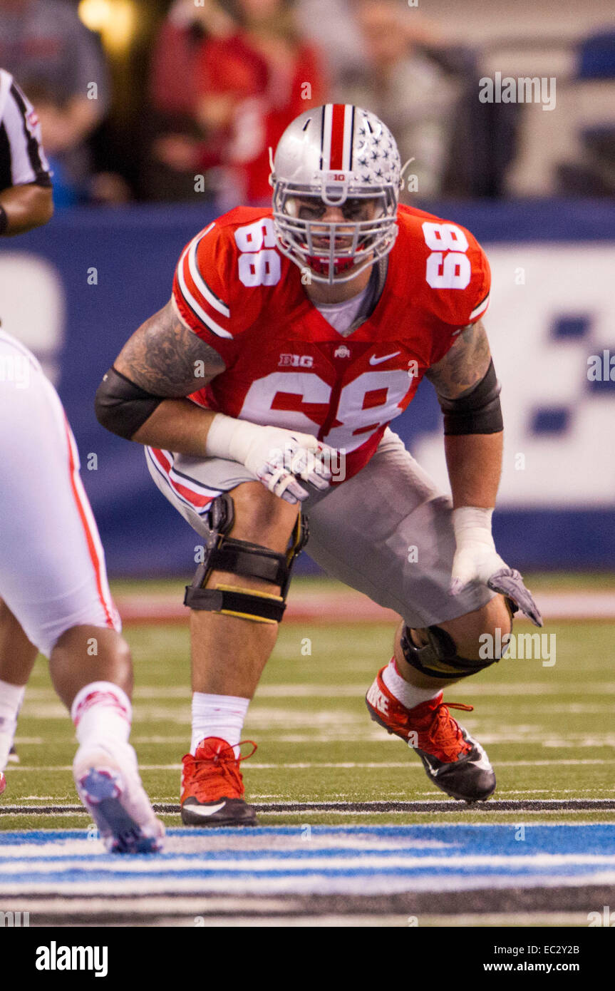 Indianapolis, IN, USA. 6th Dec, 2014. Ohio State tackle Taylor Decker ...