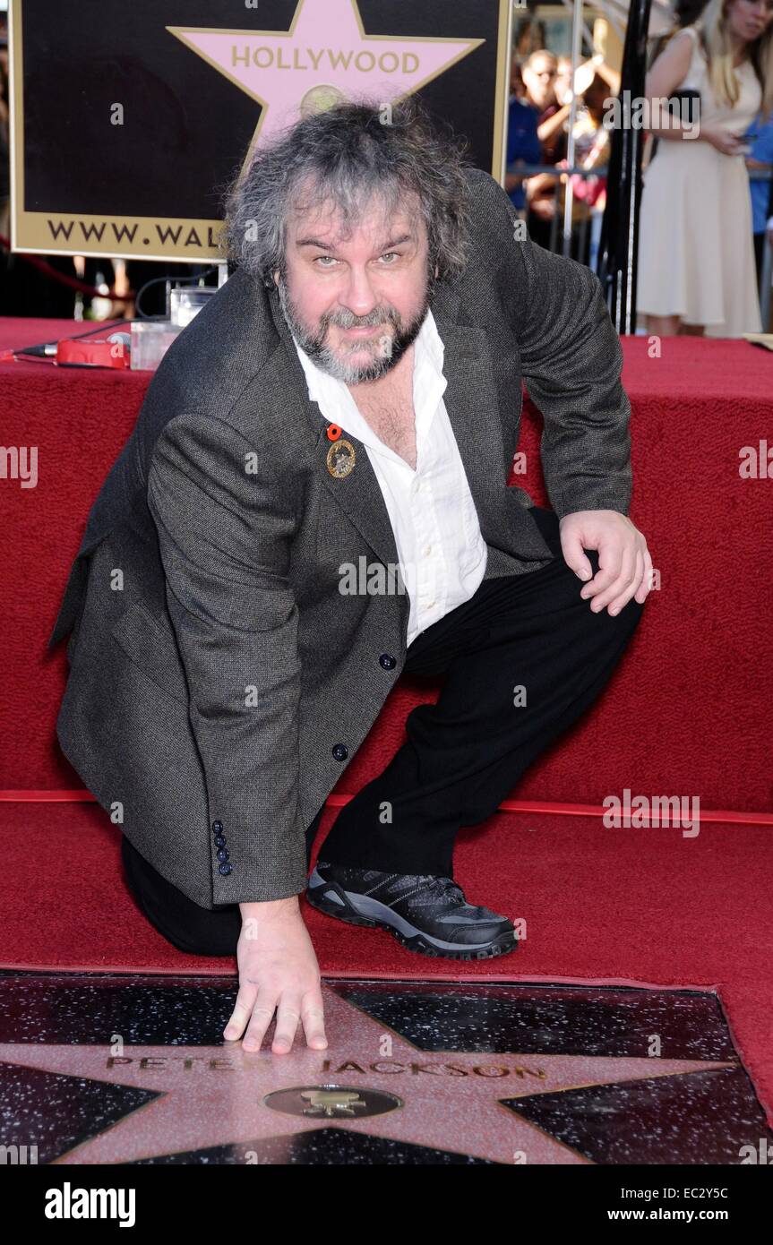 Los Angeles, California, USA. 8th Dec, 2014. Peter Jackson at the ...