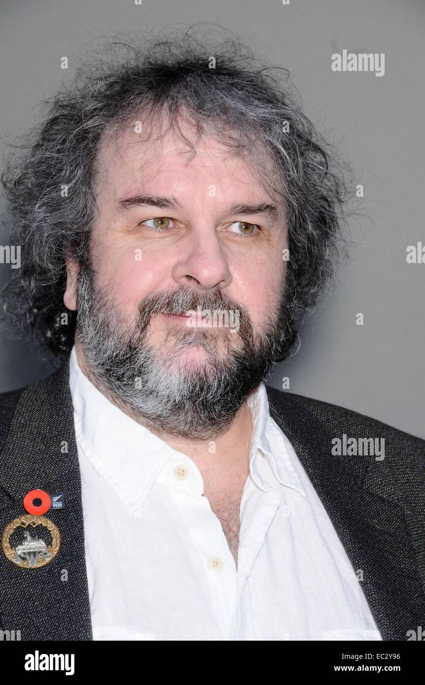 Peter jackson hollywood walk of fame ceremony hi-res stock photography ...