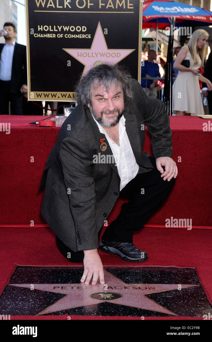Los Angeles, California, USA. 8th Dec, 2014. Peter Jackson at the ...