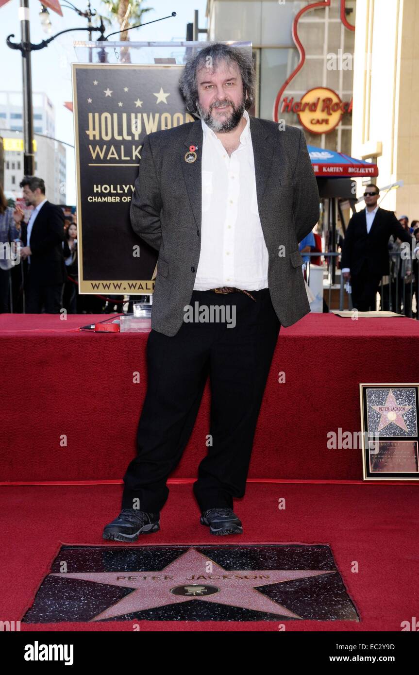 Los Angeles, California, USA. 8th Dec, 2014. Peter Jackson at the ...