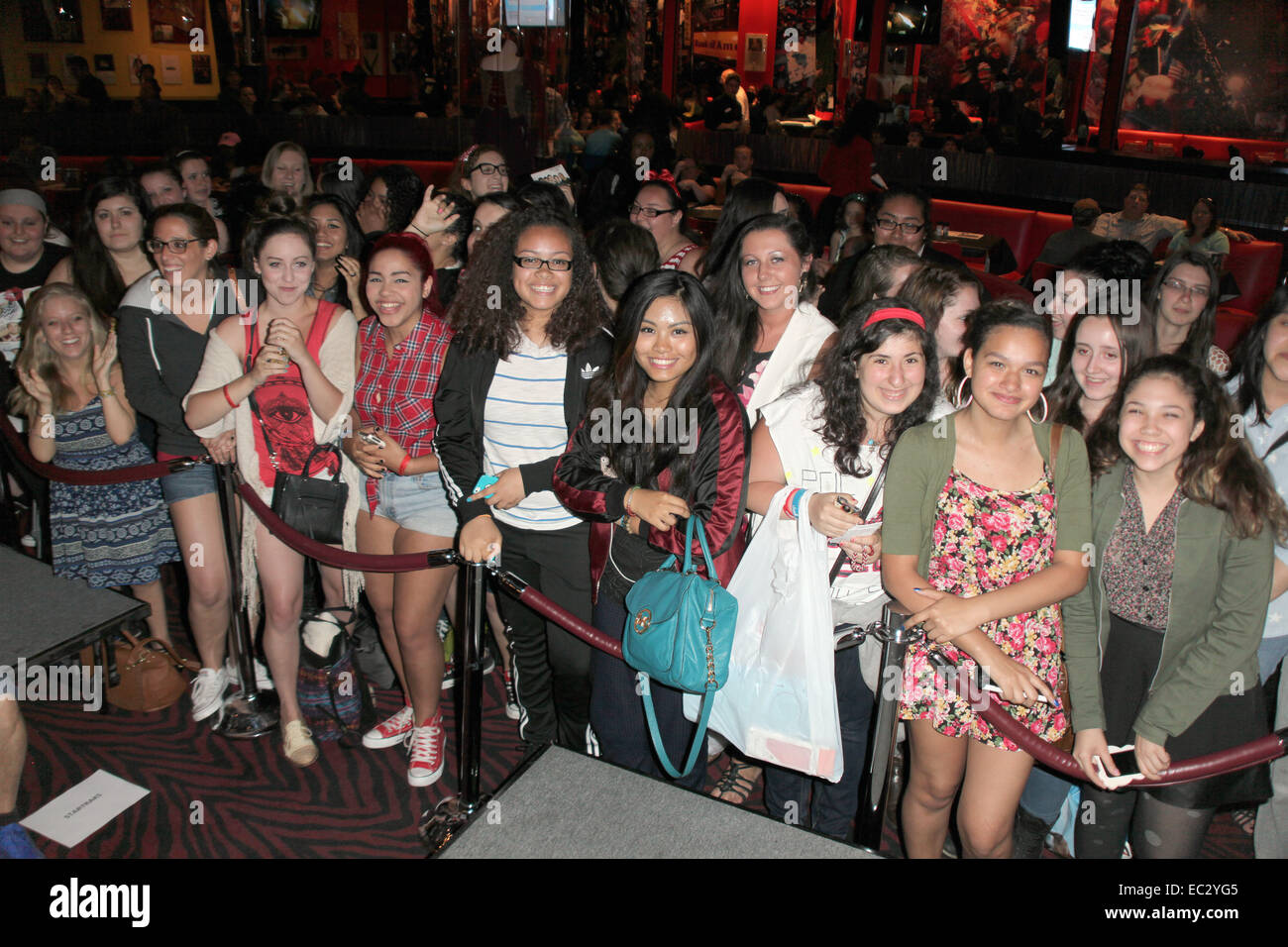 Boyband 'Midnight Red' promotes their hit single 'Hell Yeah' and their ...