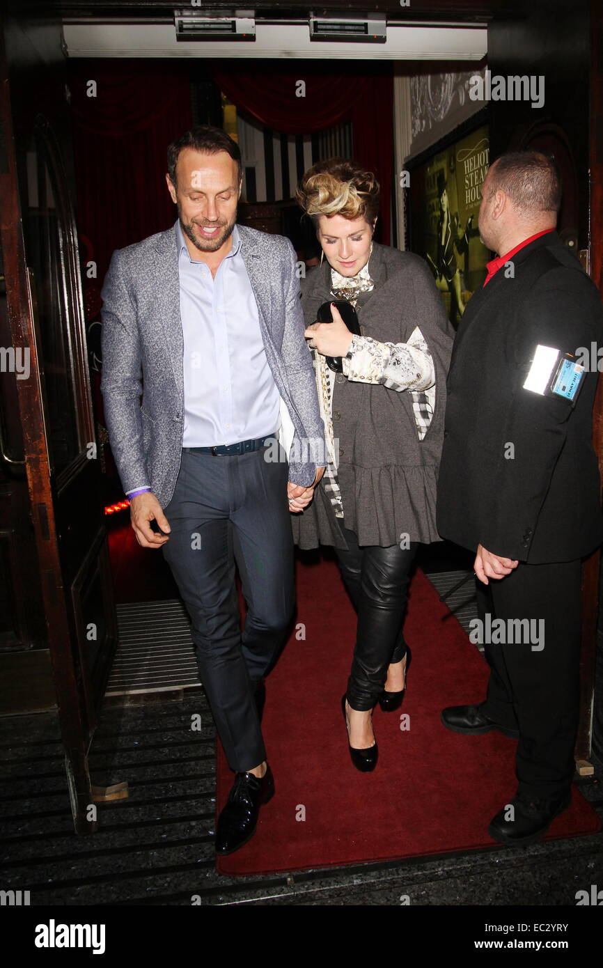 Celebrities at Belle UK premiere afterparty held at the Hippodrome ...