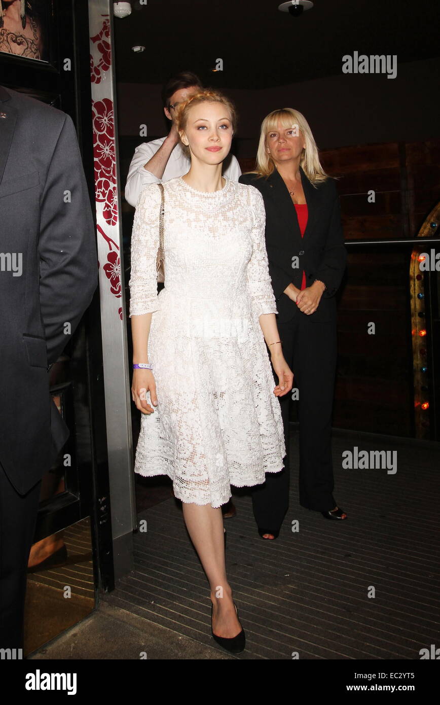 Celebrities at Belle UK premiere afterparty held at the Hippodrome ...