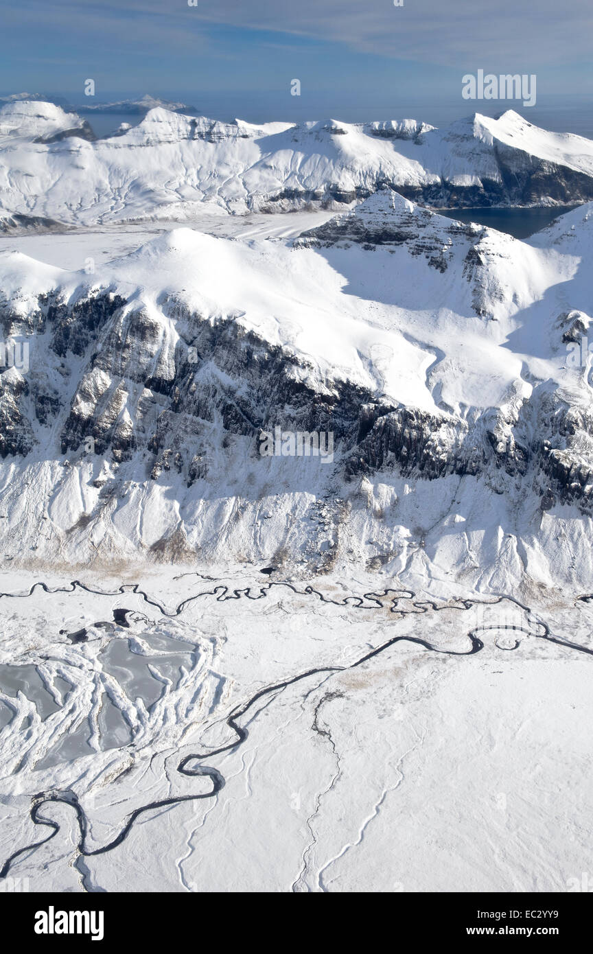 Aleutian islands aerial hi-res stock photography and images - Alamy