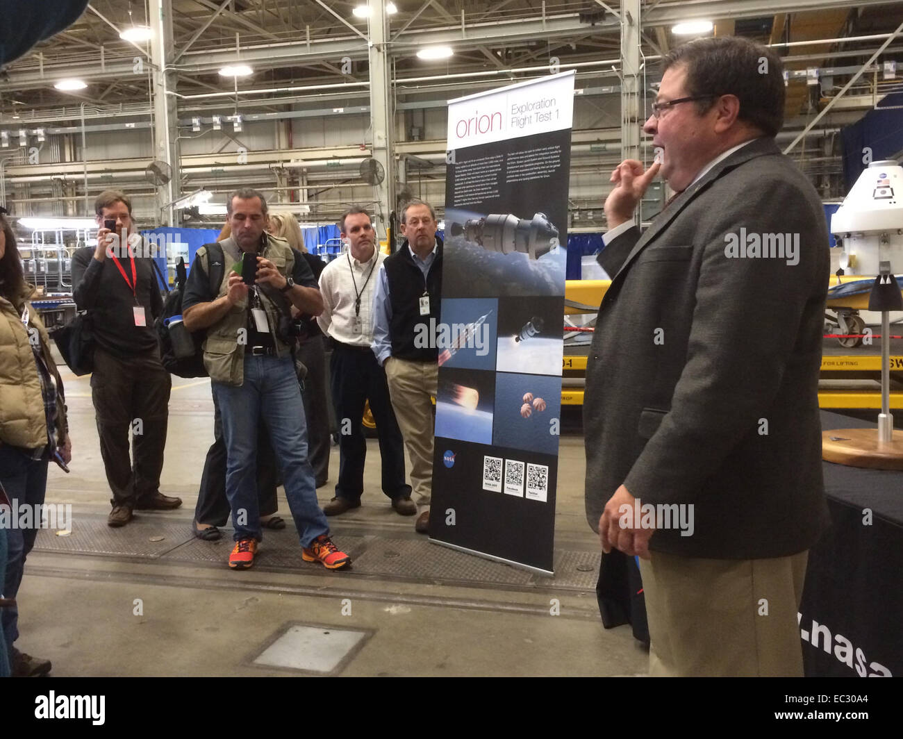 Paul Gilbert, from NASA's Marshall Space Flight Center, discusses the ...