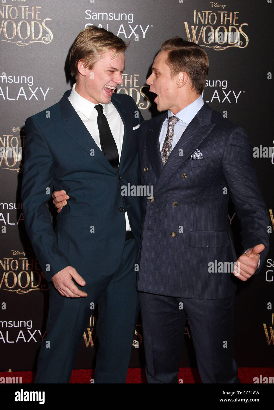 New York, New York, USA. 8th Dec, 2014. Actor (R) BILLY MAGNUSSEN and ...