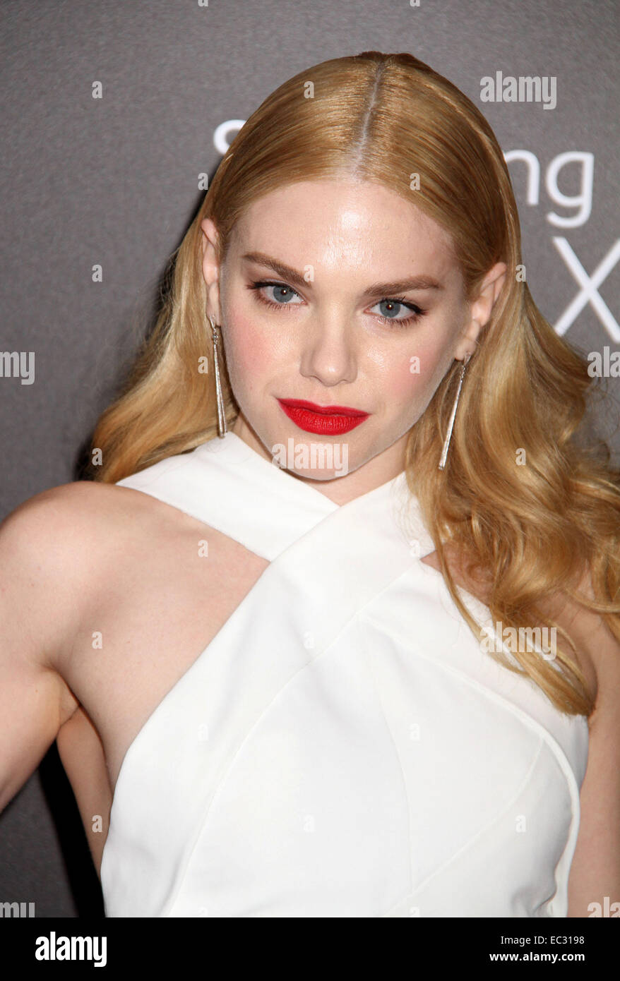 New York, New York, USA. 8th Dec, 2014. Actress MACKENZIE MAUZY attends ...