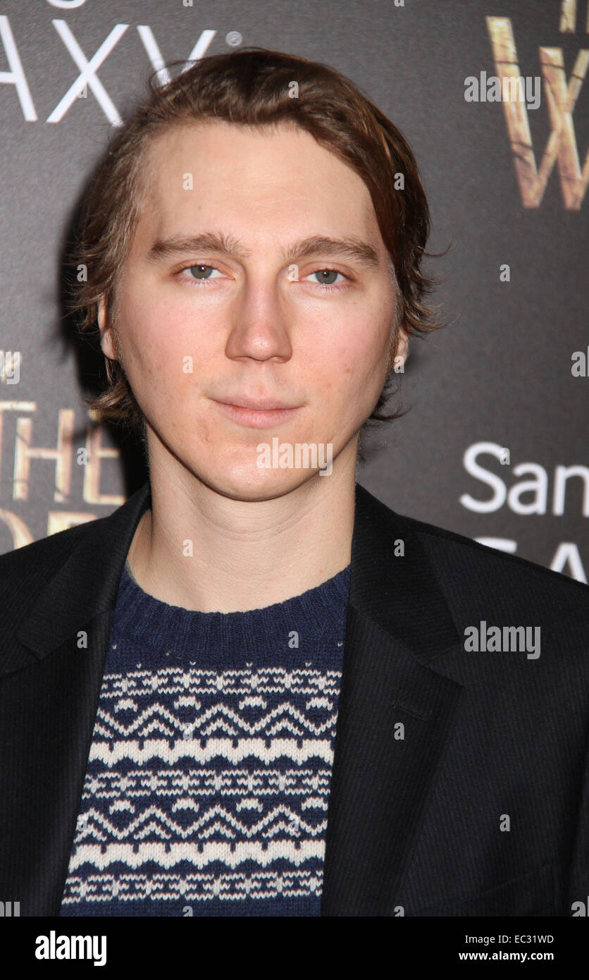 New York, New York, USA. 8th Dec, 2014. Actor PAUL DANO attends the ...