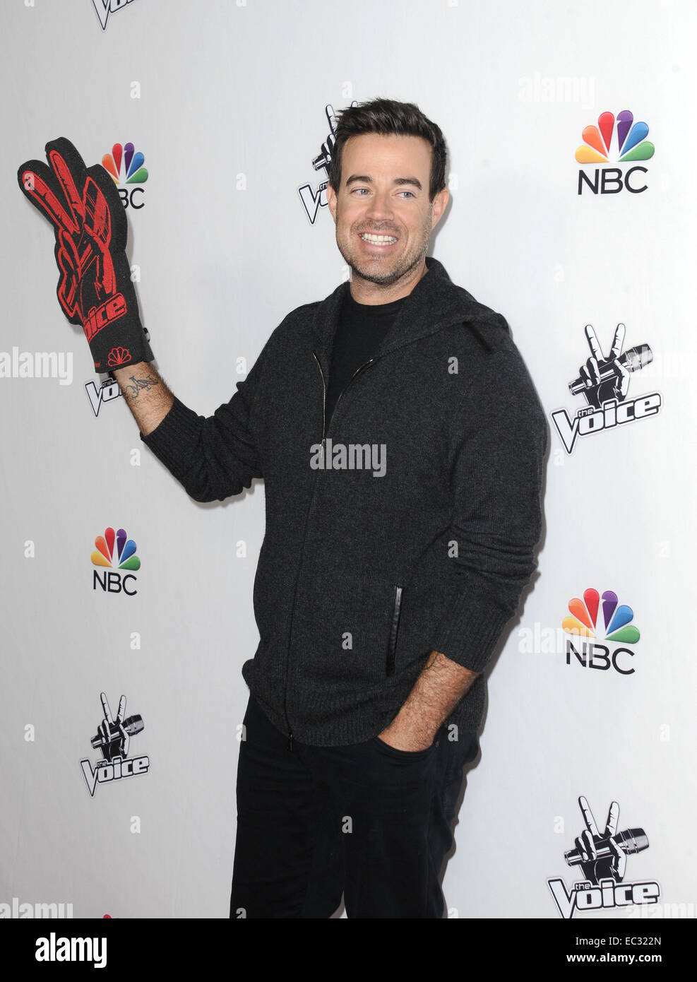 Los Angeles, California, USA. 8th Dec, 2014. Carson Daly attending NBC ...