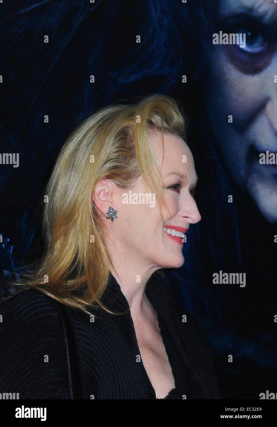 New York, NY, USA. 8th Dec, 2014. Meryl Streep at arrivals for INTO THE ...