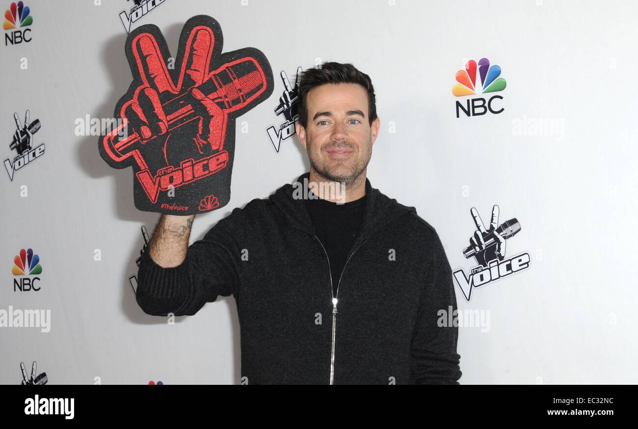 Los Angeles, CA, USA. 8th Dec, 2014. Carson Daly at arrivals for THE ...
