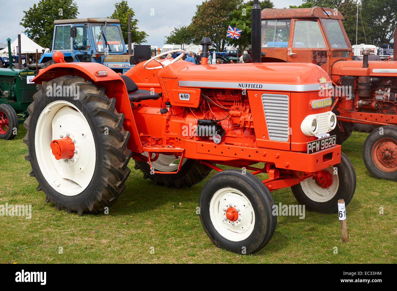 Vintage Vehicle on display at a heritage vehicle rally at the ...