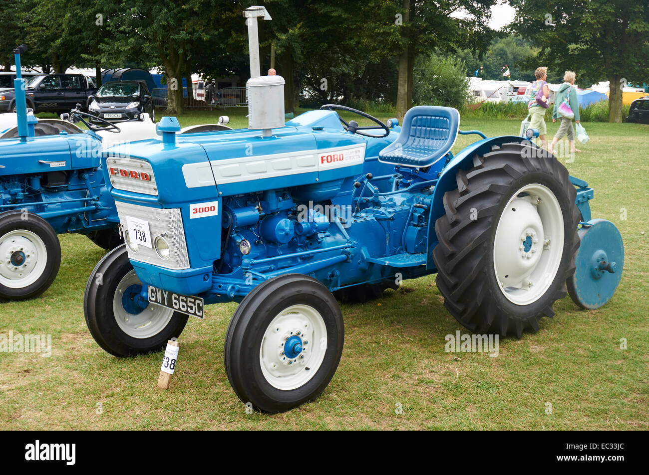 Vintage Vehicle on display at a heritage vehicle rally at the ...