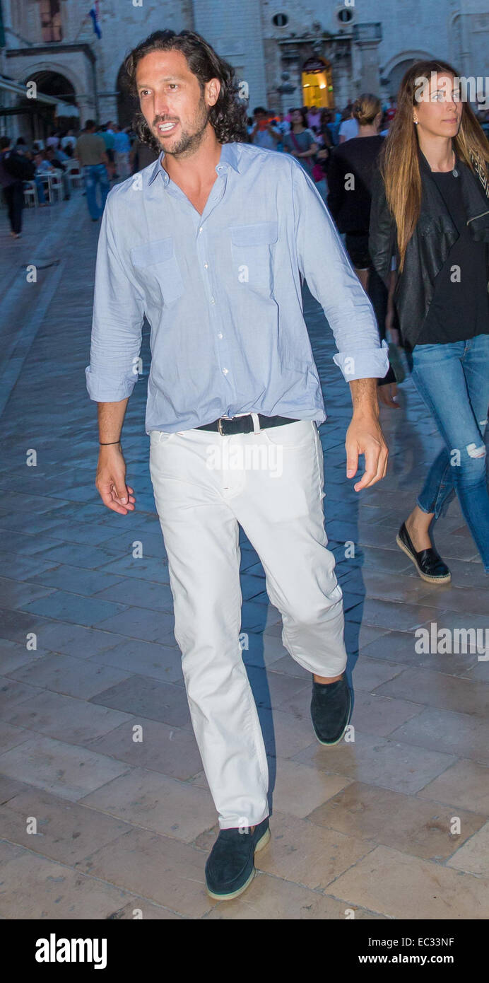 Fabiola Beracasa and Jason Beckman hold a welcome party for friends and ...