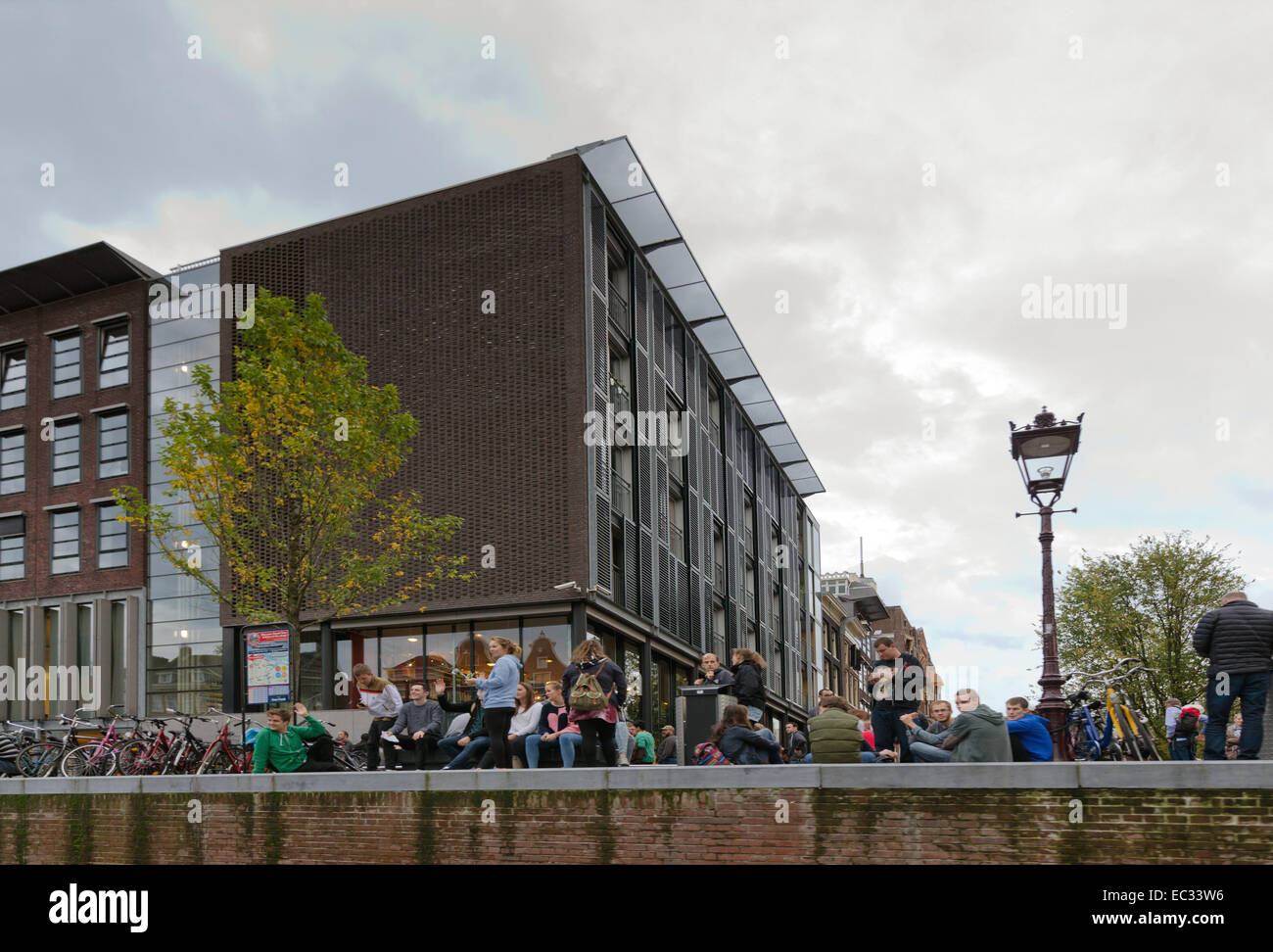 AMSTERDAM - OCTOBER 22, 2013: Canals on October 22, 2013 in Amsterdam ...