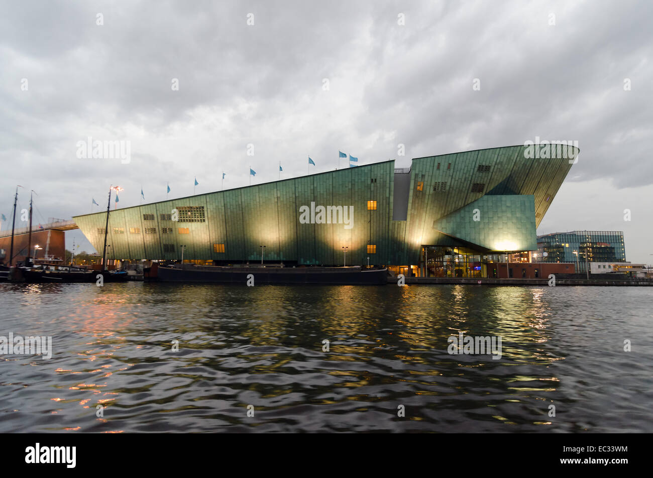 AMSTERDAM - OCTOBER 22: The Nemo Museum, the largest science center in ...