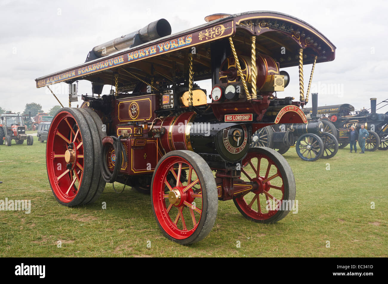 Vintage Vehicle on display at a heritage vehicle rally at the ...