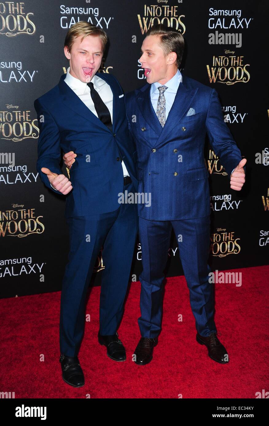 New York, NY, USA. 8th Dec, 2014. Billy Magnussen, Brother at arrivals ...