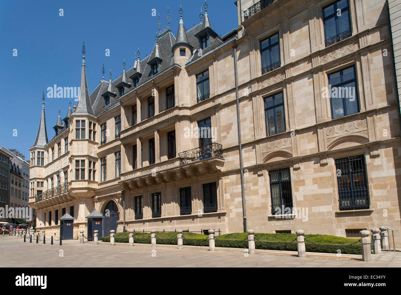 Luxembourg, Grand Ducal Palace Stock Photo - Alamy
