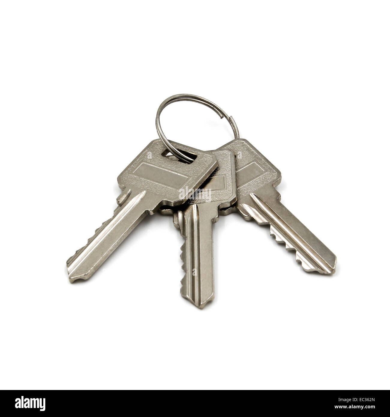 Keys isolated on white background Stock Photo - Alamy
