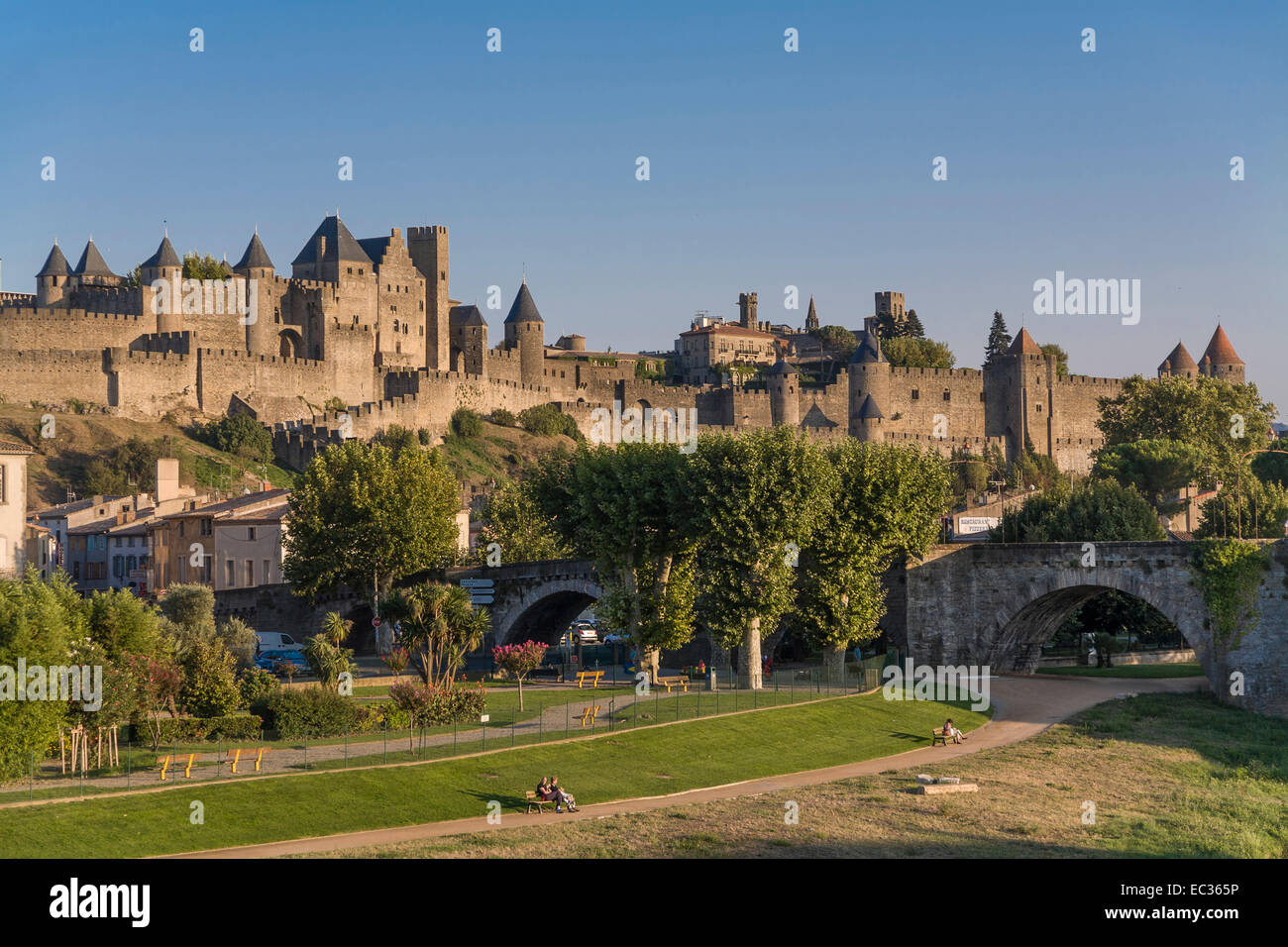 France, Aude, Languedoc-Roussillon, Carcassonne, Cite Stock Photo - Alamy