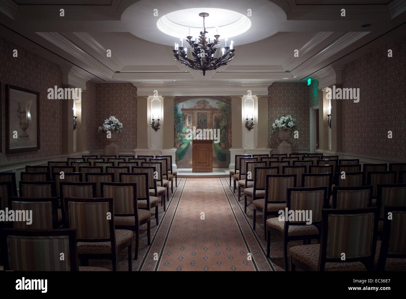 Interior view marriage hall hi-res stock photography and images - Alamy