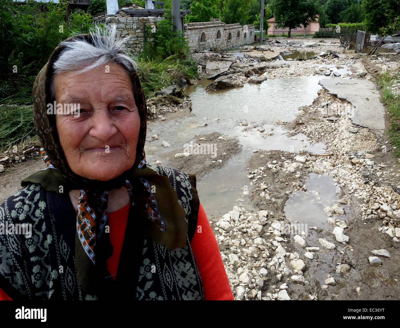 Torrential rain throughout Bulgaria has caused severe flooding ...