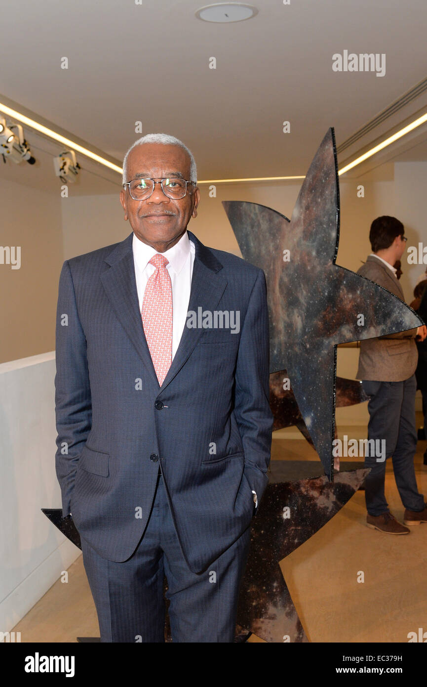Ex news reader, Trevor McDonald at a private viewing at Phillip's ...