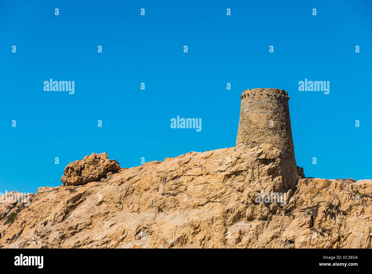Genoese tower, corsica hi-res stock photography and images - Alamy