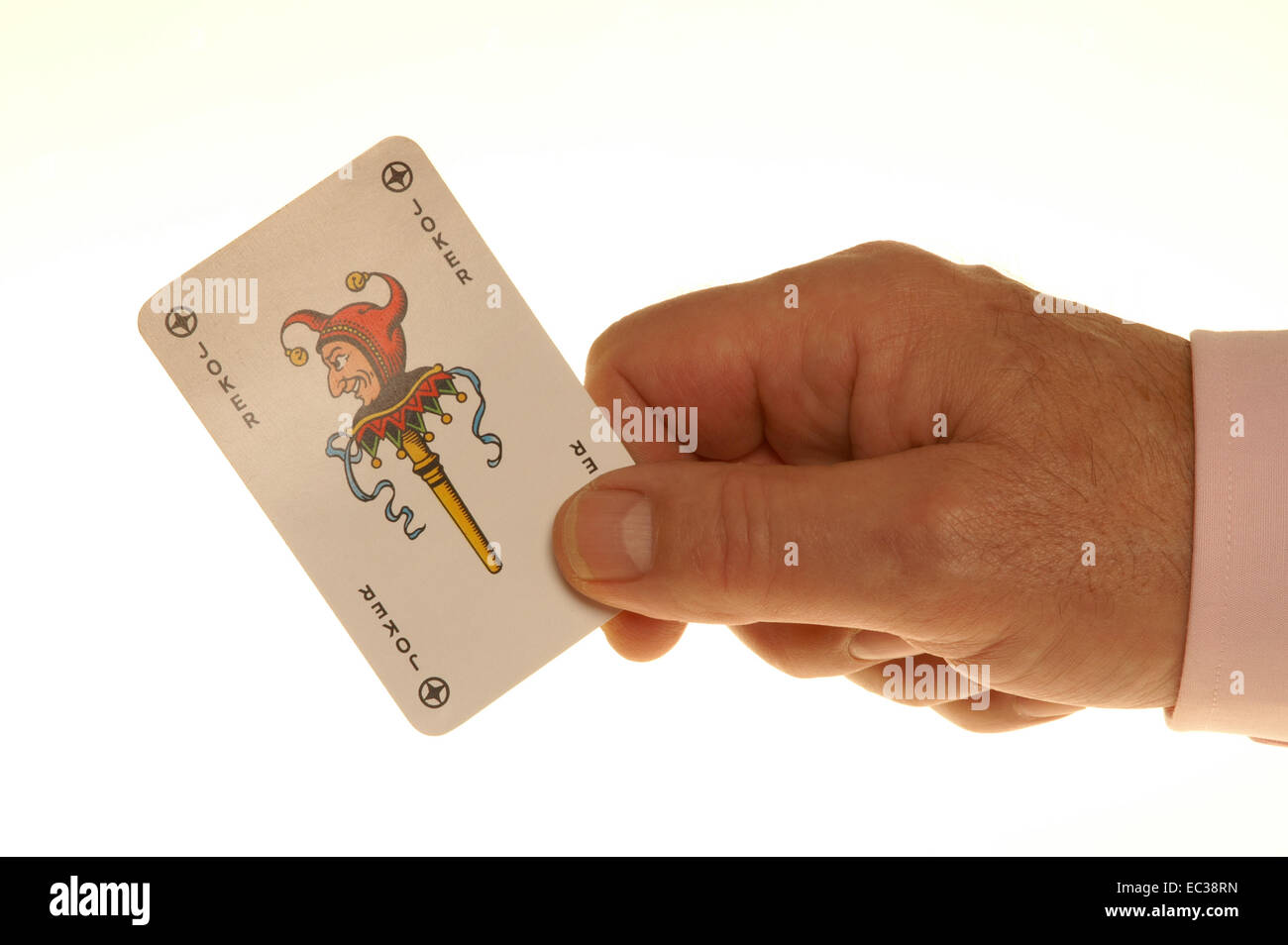 Wild Card, Playing card, Hand Stock Photo - Alamy