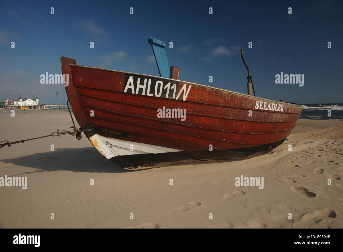 Boat, Usedom, Germany Stock Photo - Alamy