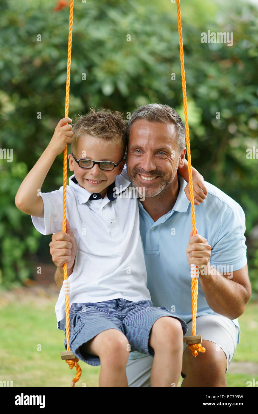 Father and sun Stock Photo - Alamy