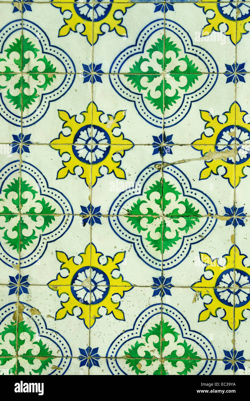 old wall tiles Stock Photo - Alamy