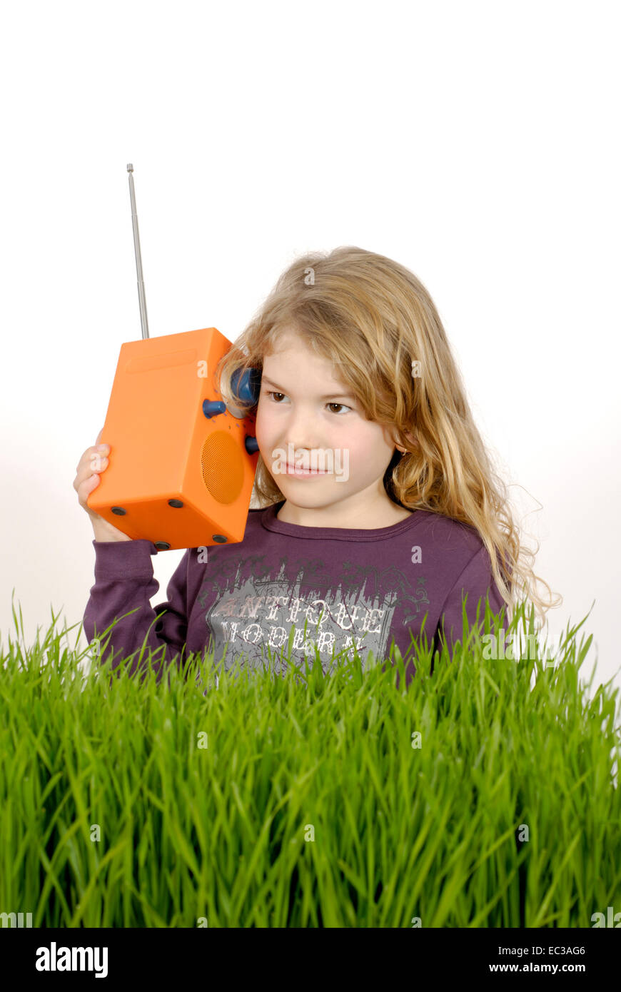 Children radio technology hi-res stock photography and images - Alamy