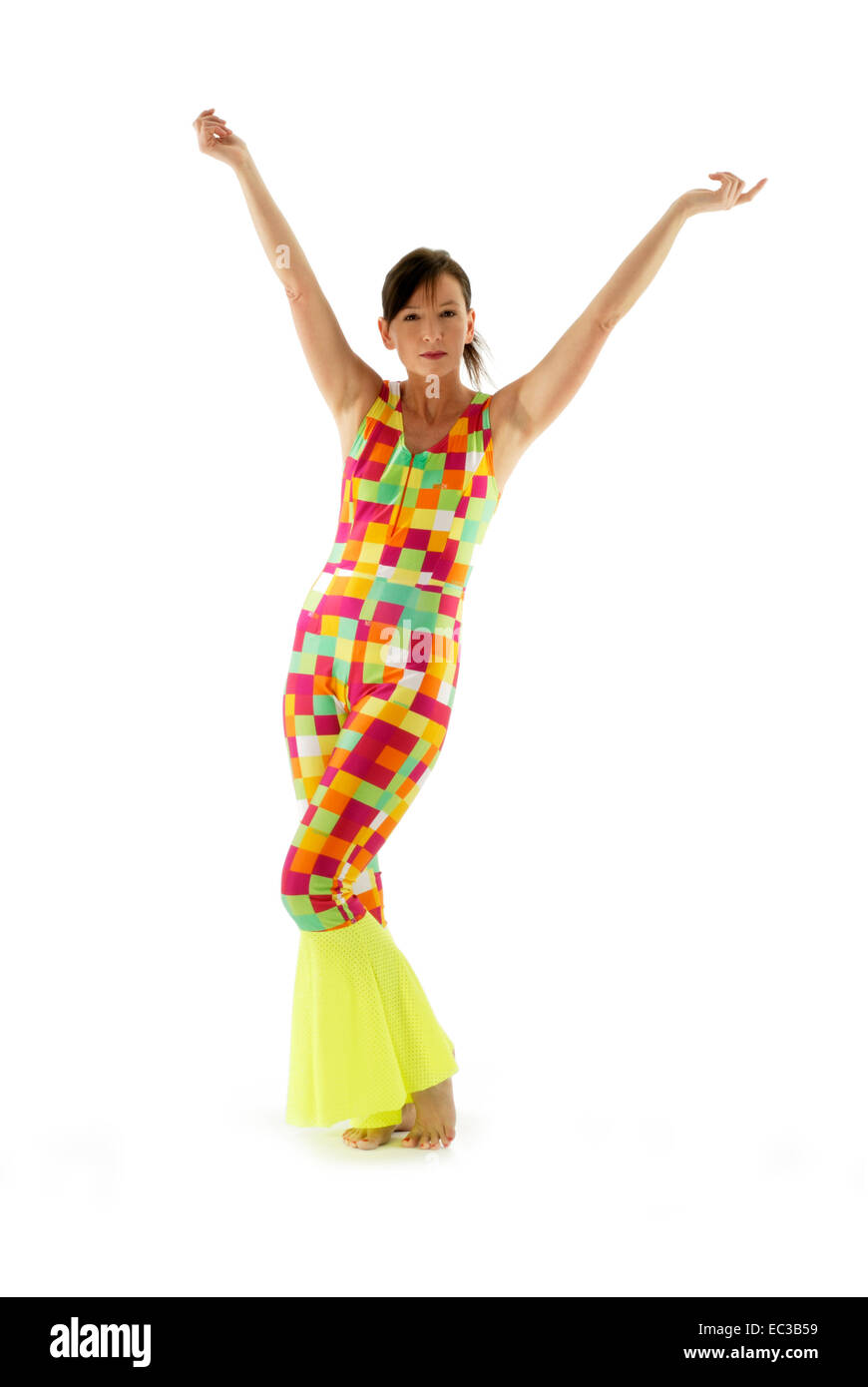 Woman is dancing Stock Photo - Alamy