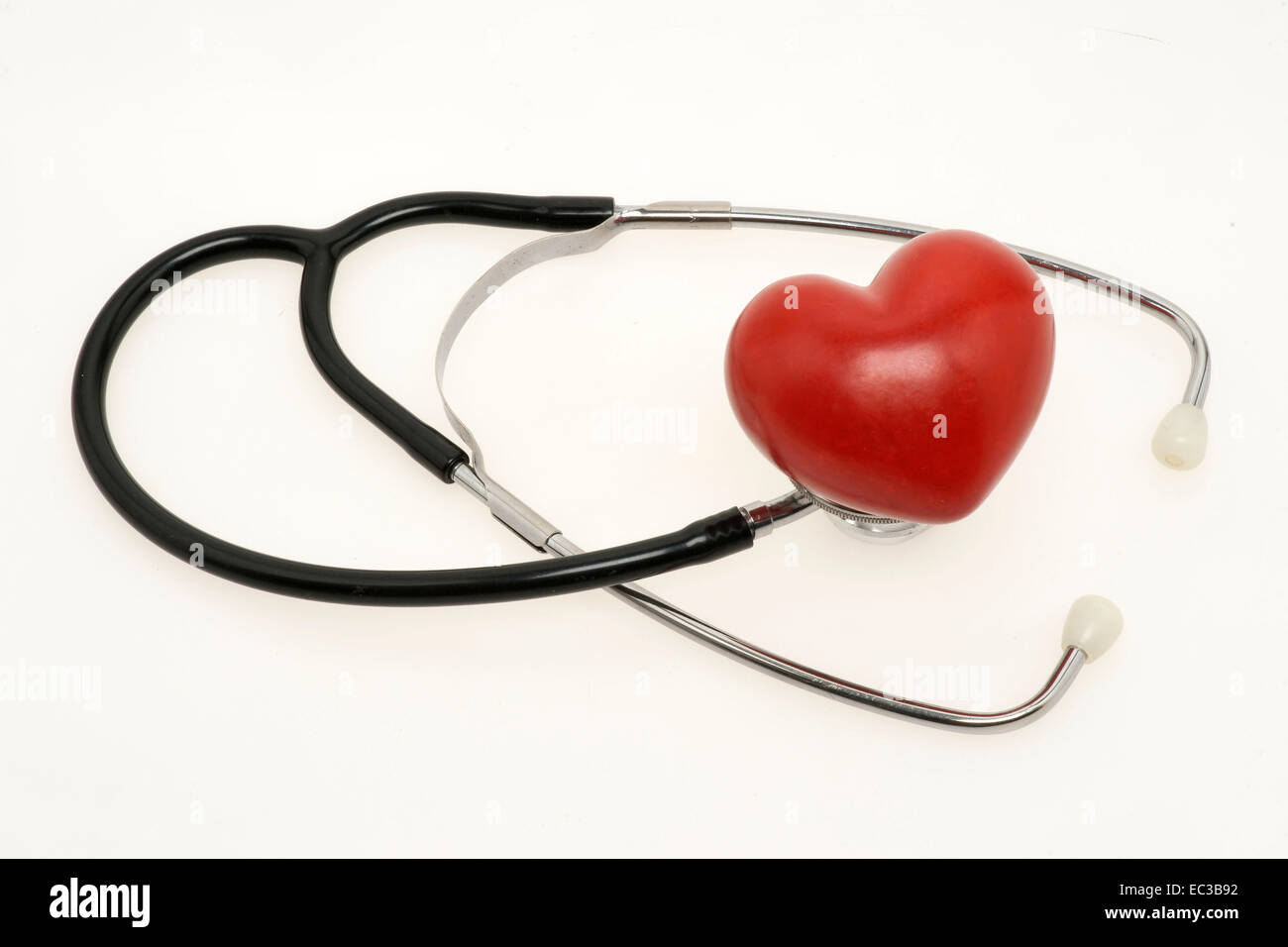 stethoscope with heart Stock Photo - Alamy