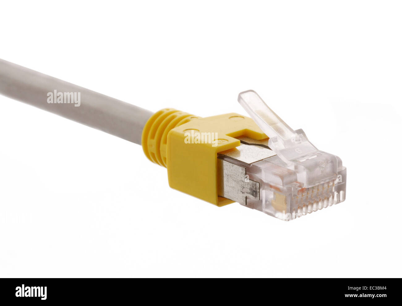 Isolated on White Connecting Plug Stock Photo - Alamy