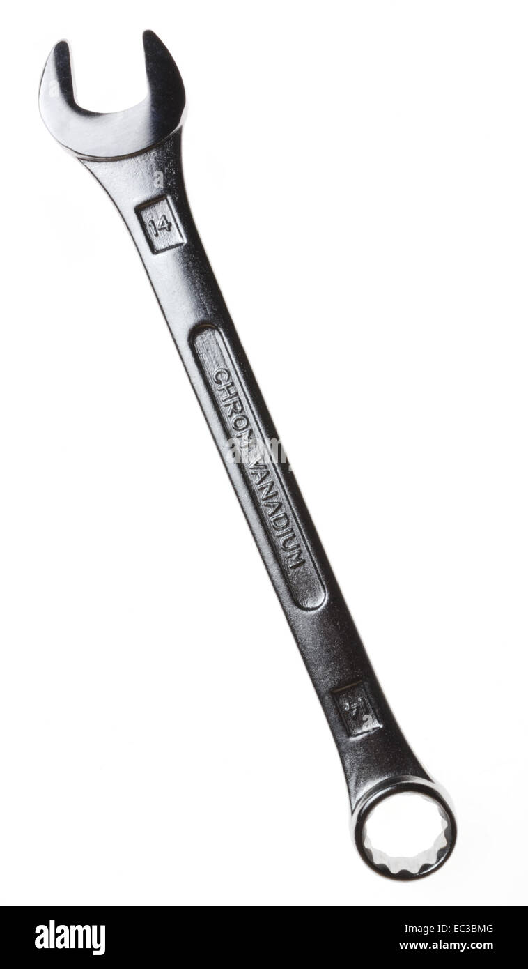 Isolated on White Screw Wrench Stock Photo - Alamy