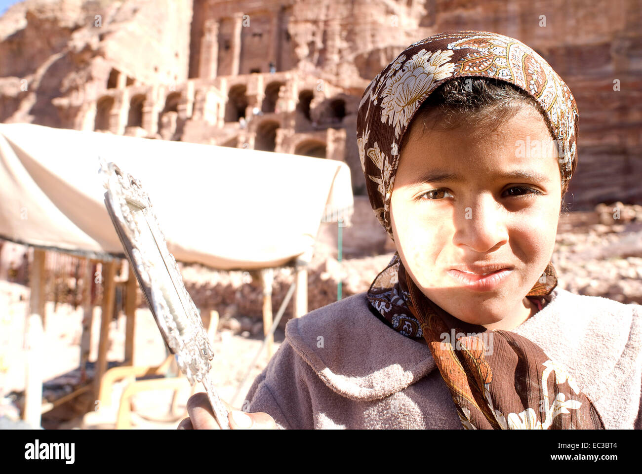 Jordan petra children hi-res stock photography and images - Alamy