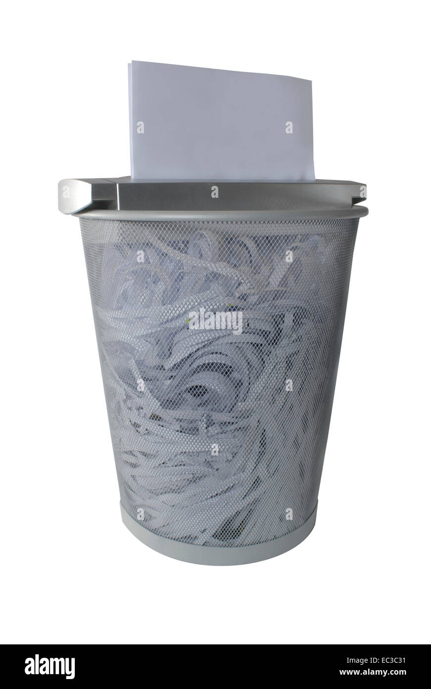 Document shredding Cut Out Stock Images & Pictures - Alamy