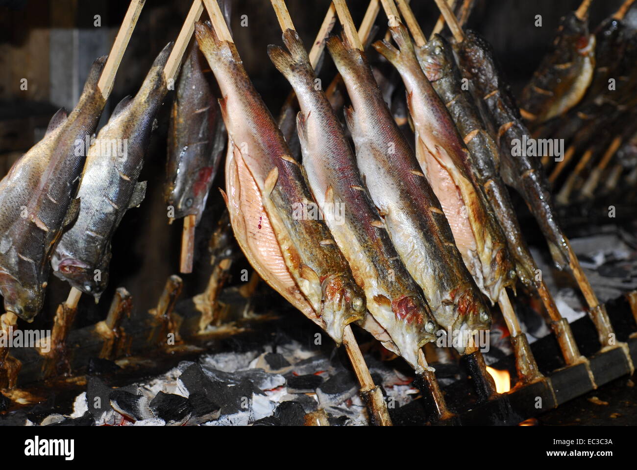 Steckerlfisch High Resolution Stock Photography and Images - Alamy